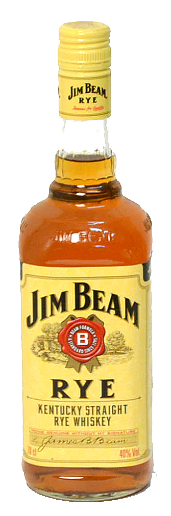 Jim Beam Straight Rye Whiskey